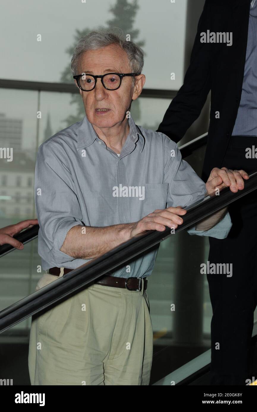 Woody Allen attending "To Rome With Love" Paris Premiere at Mk2 ...