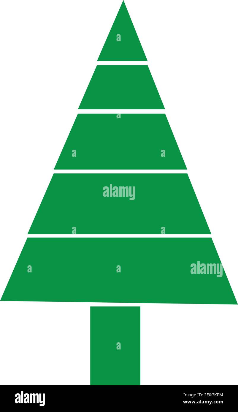 Christmas tree Vector Illustration Stock Vector Image & Art - Alamy