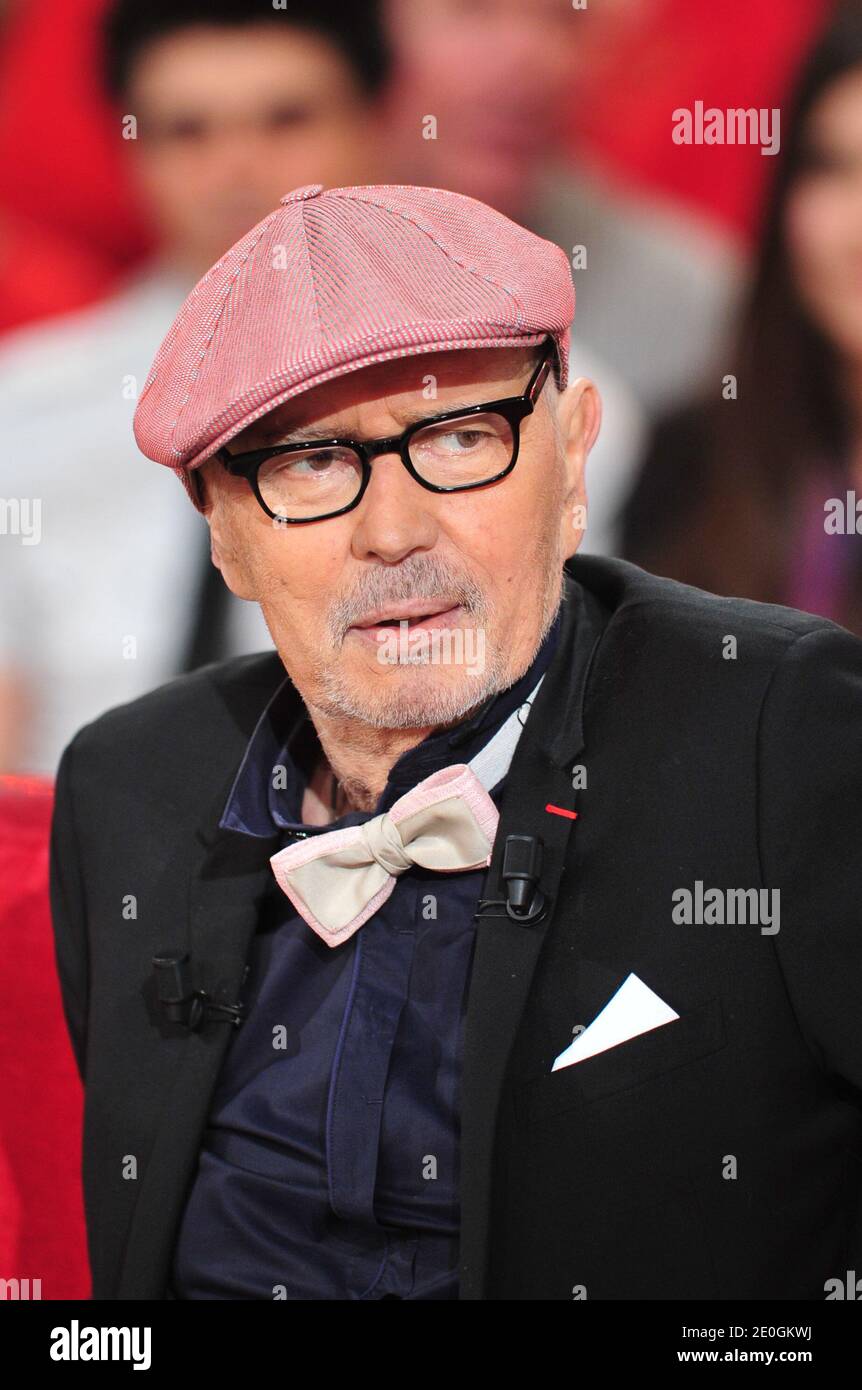 Éric Charden at the taping of Vivement Dimanche on April 18, 2012 in ...