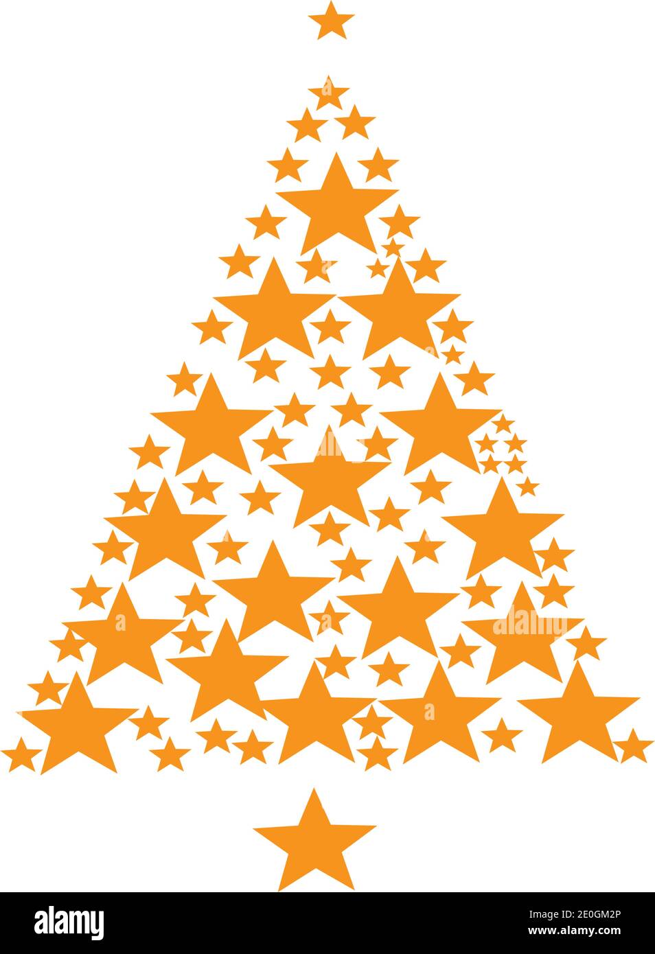 Christmas tree Vector Illustration Stock Vector Image & Art - Alamy