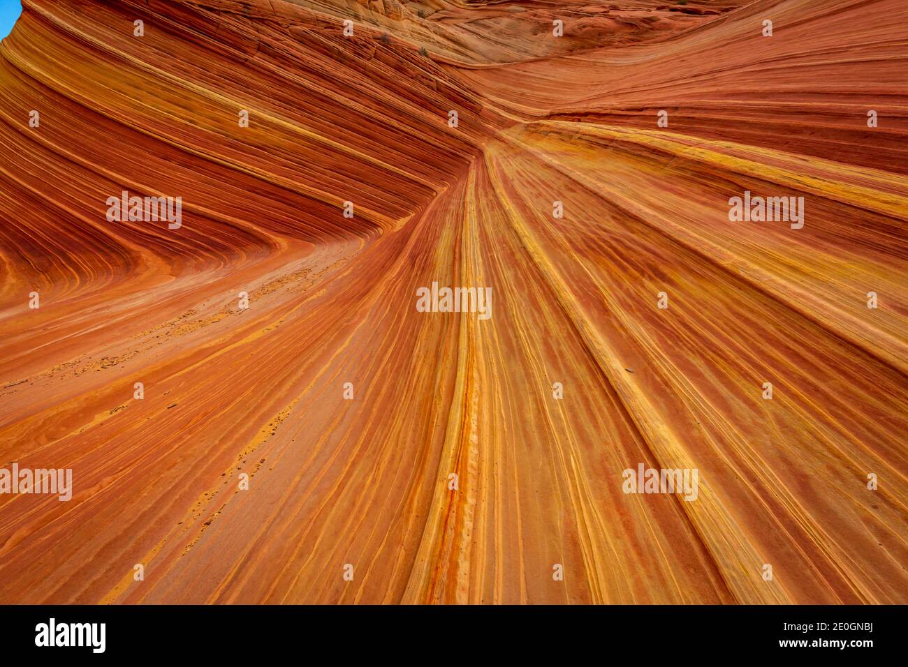 The Wave is a famous sandstone rock formation located in Coyote Buttes ...