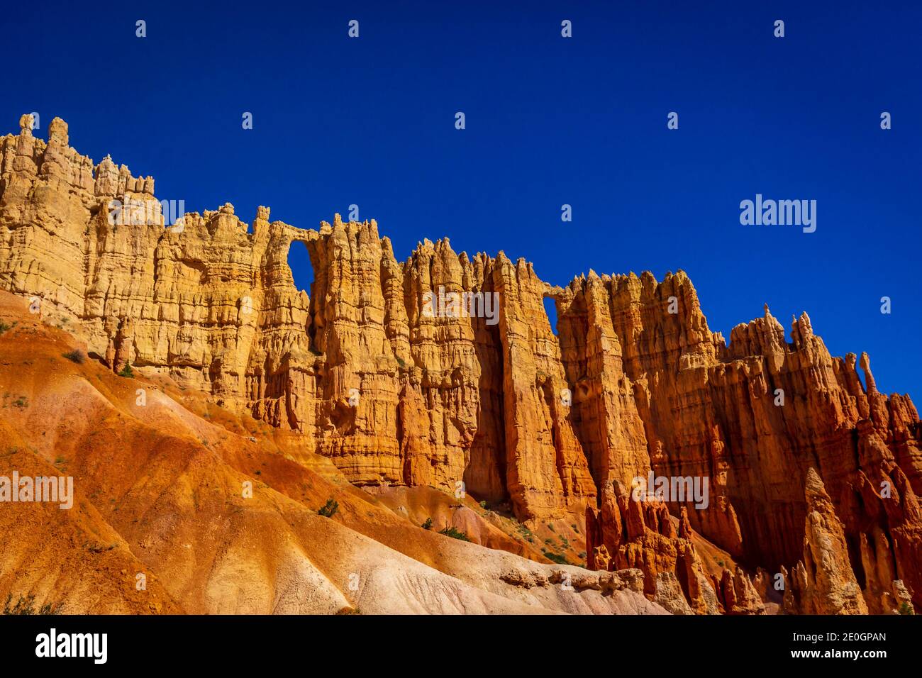 Wall of Windows in Bryce Amphitheater, Bryce Canyon National Park, Utah ...