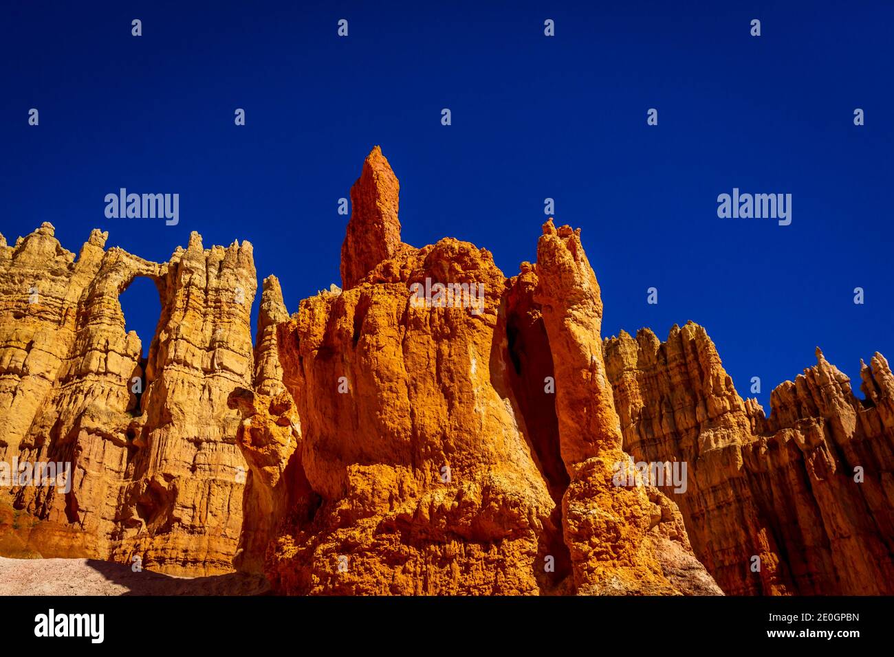 Wall of Windows in Bryce Amphitheater, Bryce Canyon National Park, Utah ...
