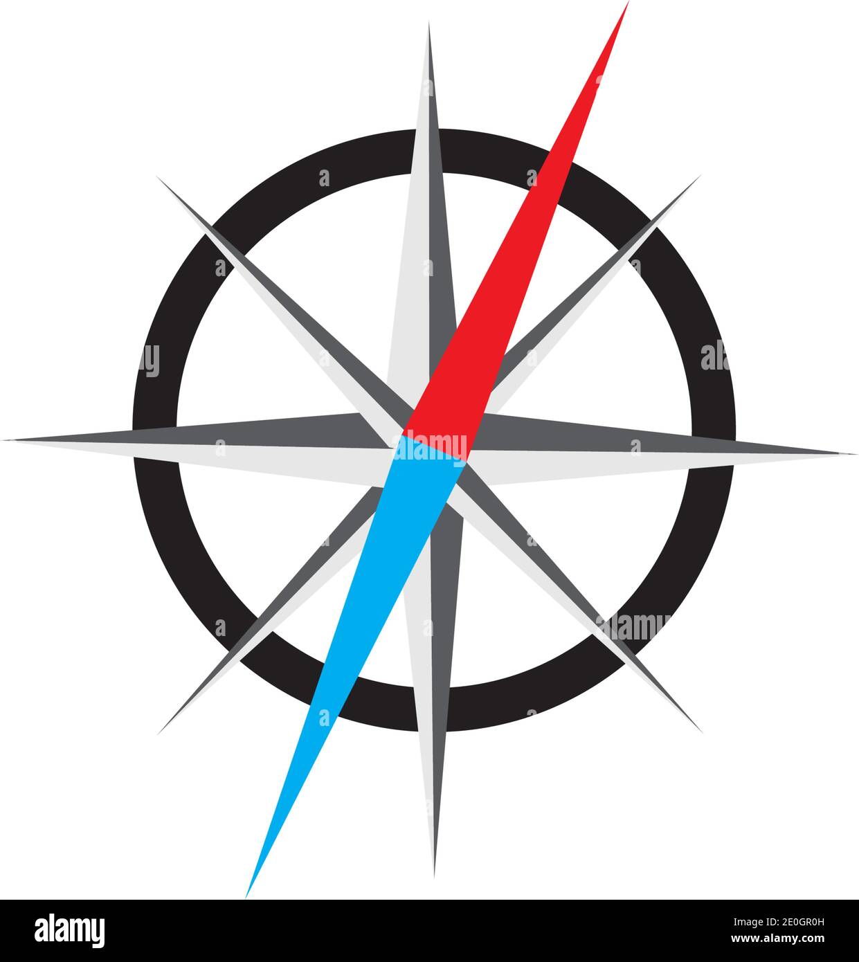 Compass Logo Template vector icon illustration design Stock Vector ...