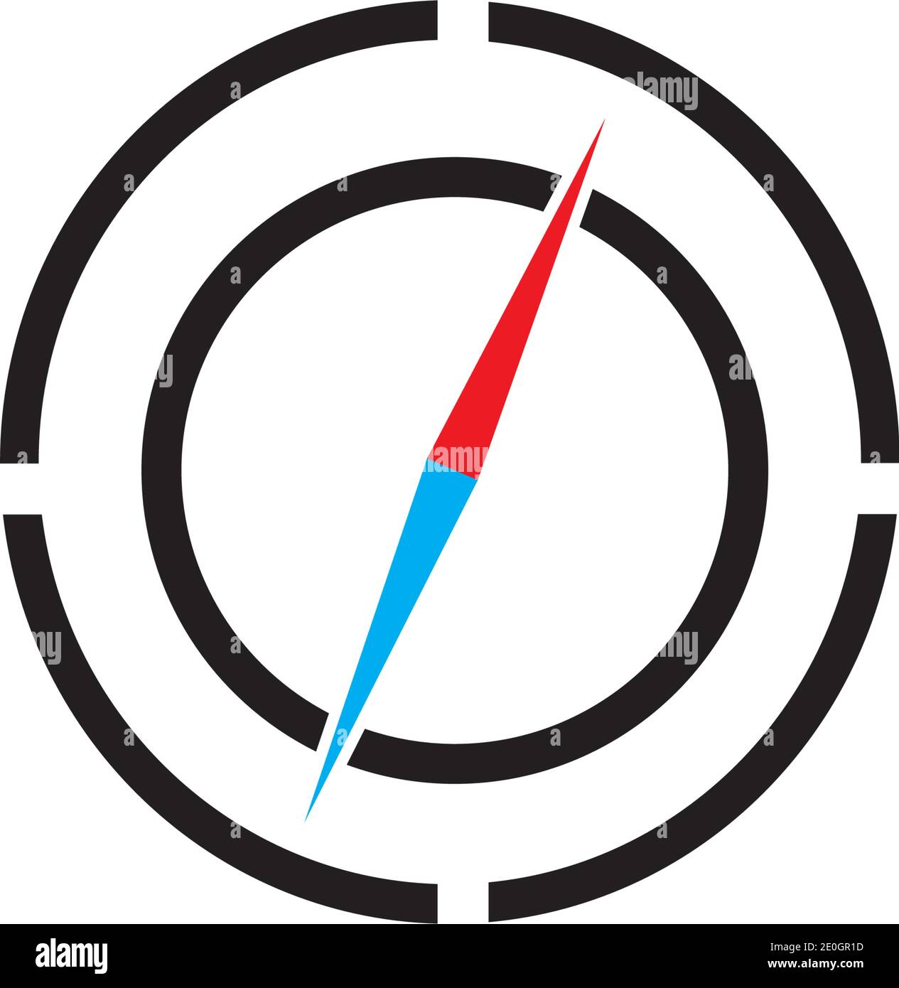 Compass Logo Template vector icon illustration design Stock Vector ...