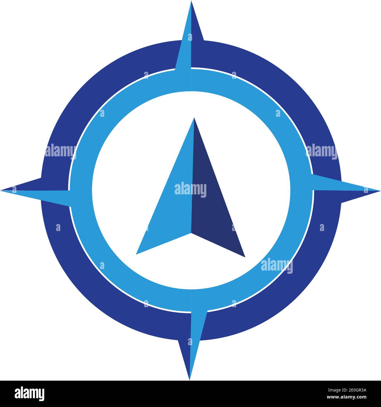 Compass Logo Template vector icon illustration design Stock Vector ...