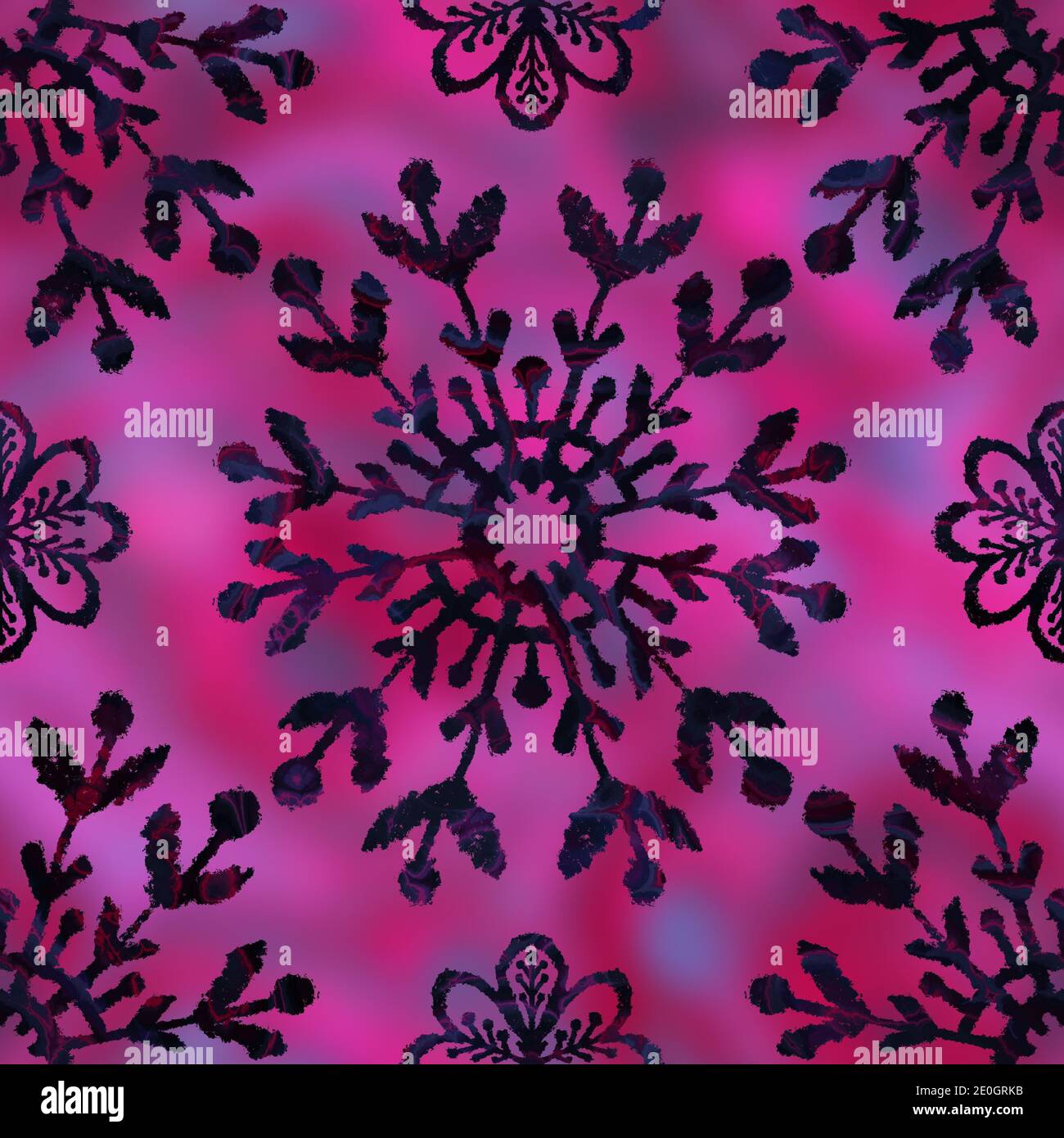 Seamless gradient tribal ethnic rug motif pattern Stock Photo - Alamy