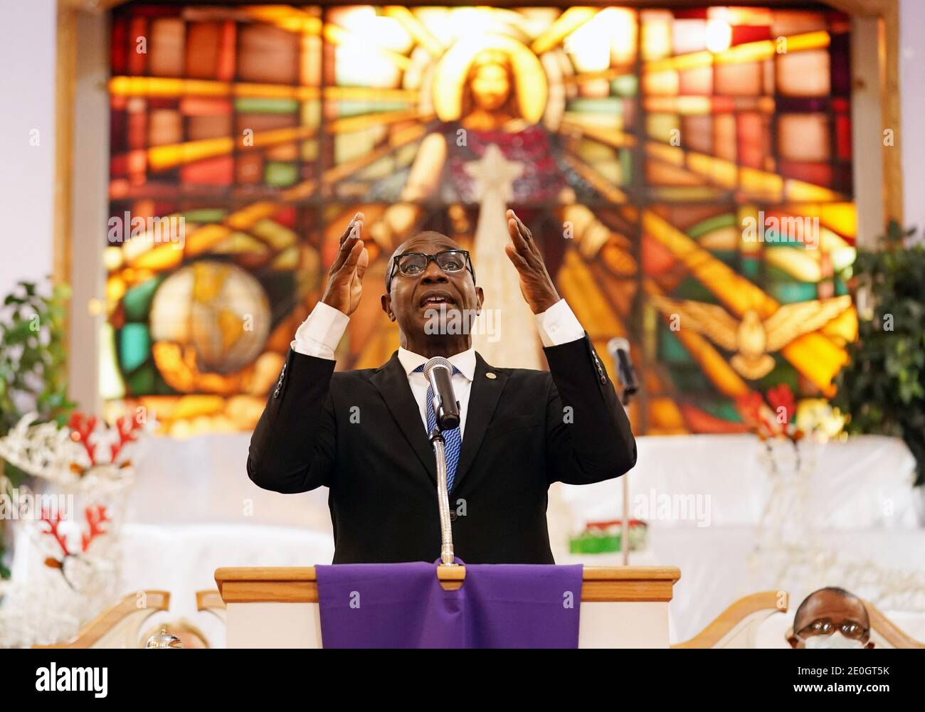 St. Louis, United States. 31st Dec, 2020. Lewis Reed, President of the ...