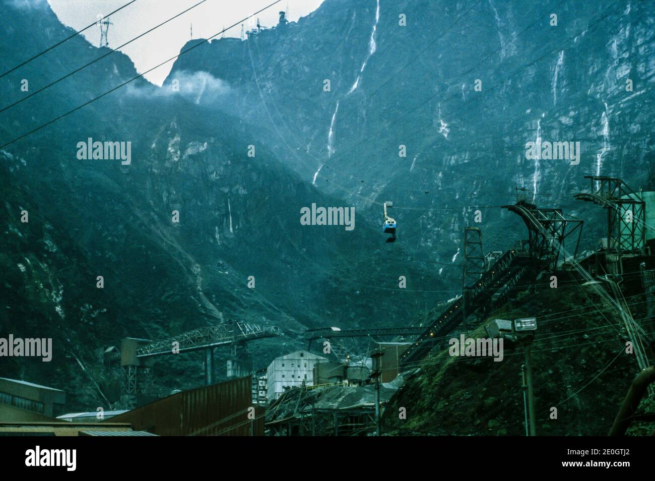 PT Freeport Indonesia's fabulously rich Grasberg Mine in the highlands ...