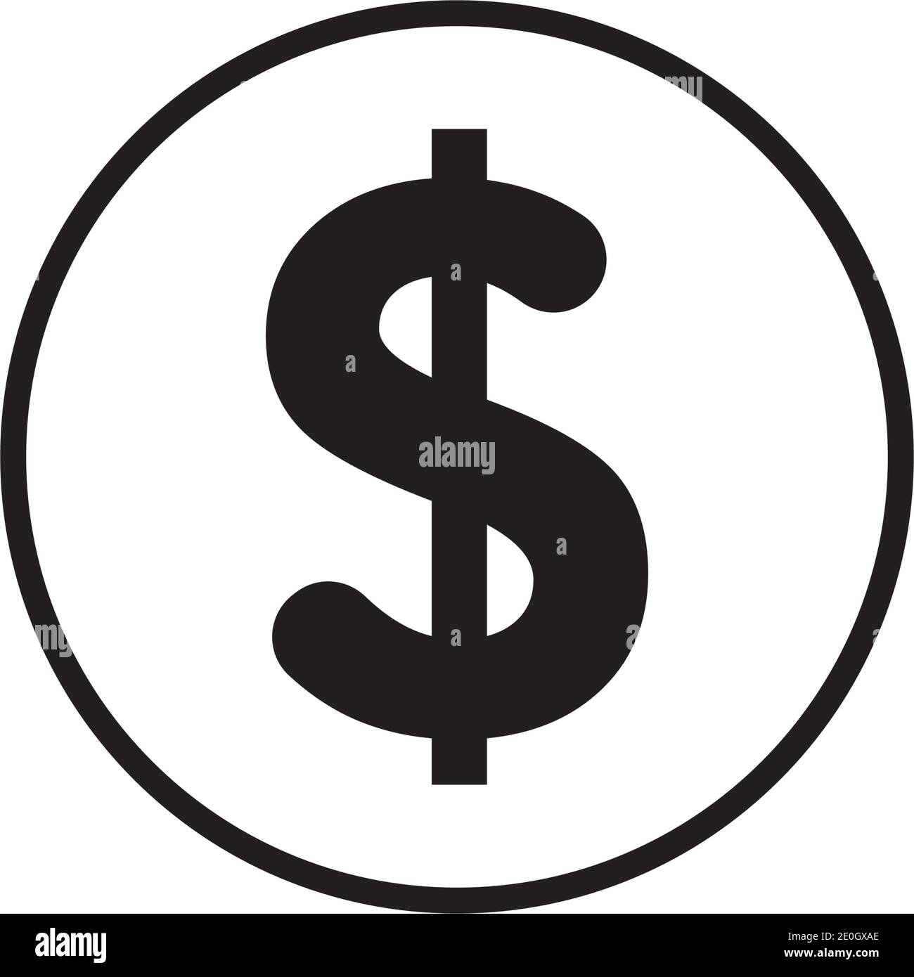dollar money vector icon illustration design template - vector Stock ...