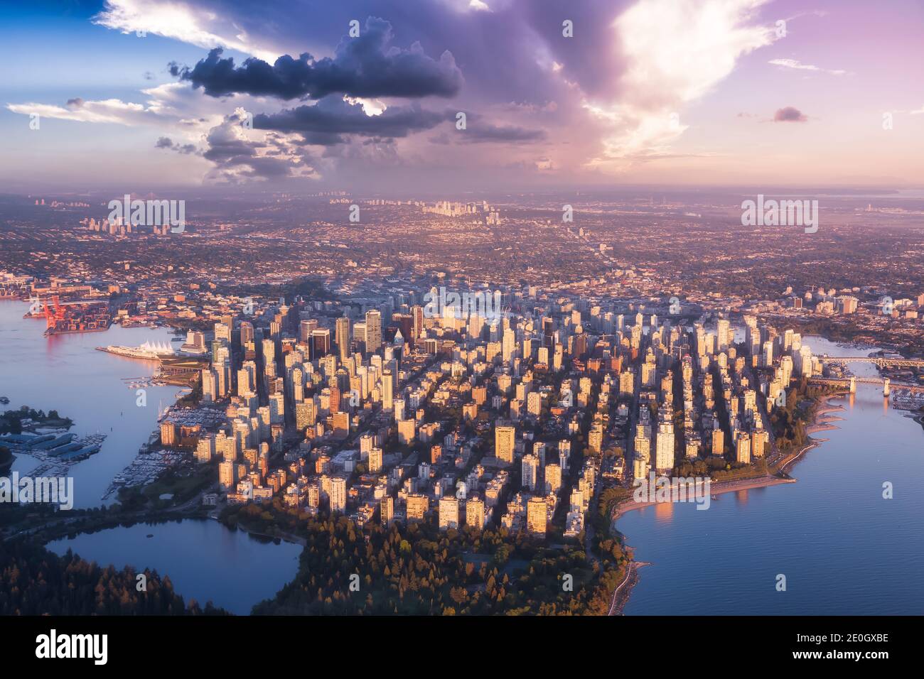 Downtown Vancouver, BC, Canada Stock Photo - Alamy