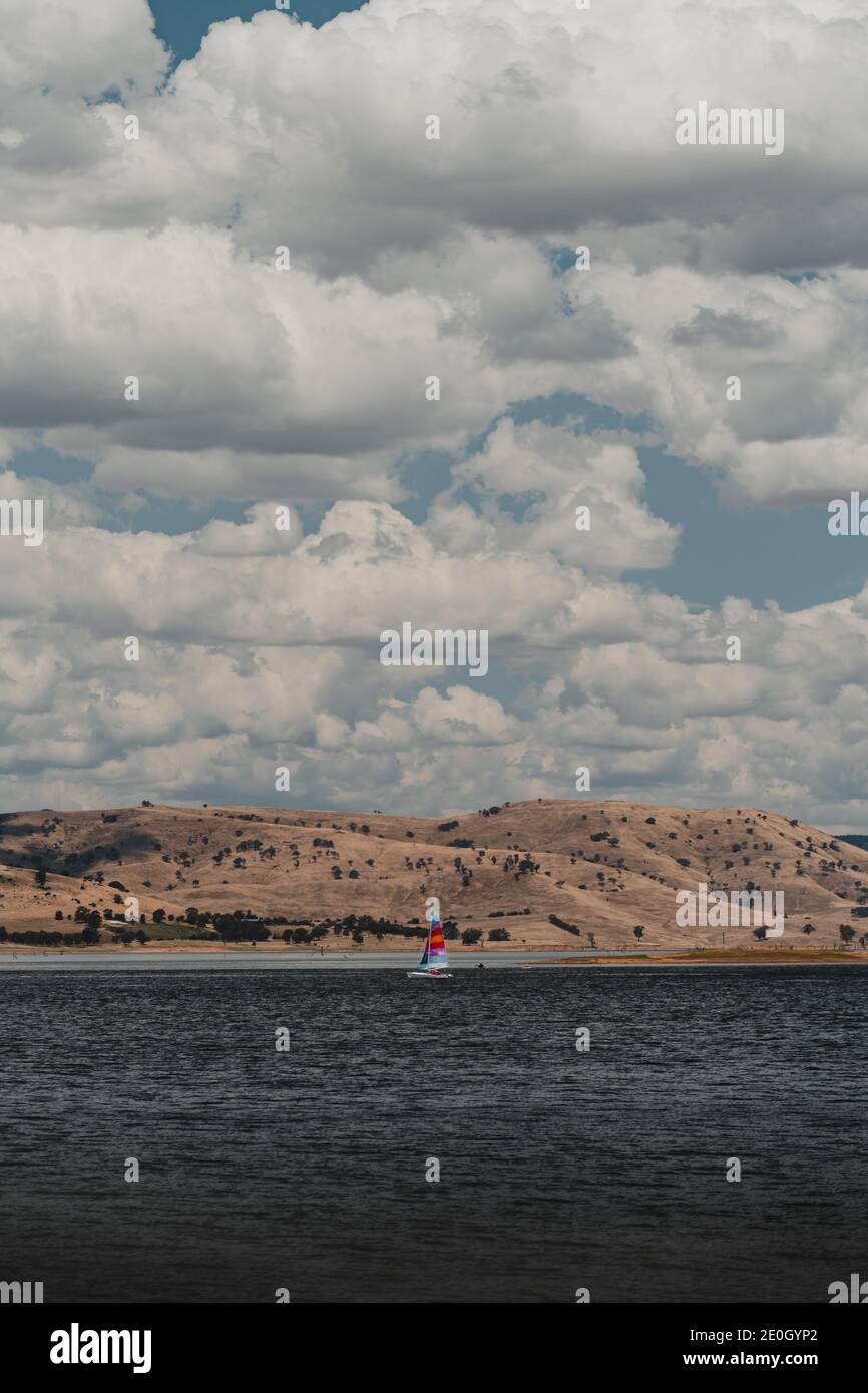 Lake boat victoria australia hi-res stock photography and images - Alamy
