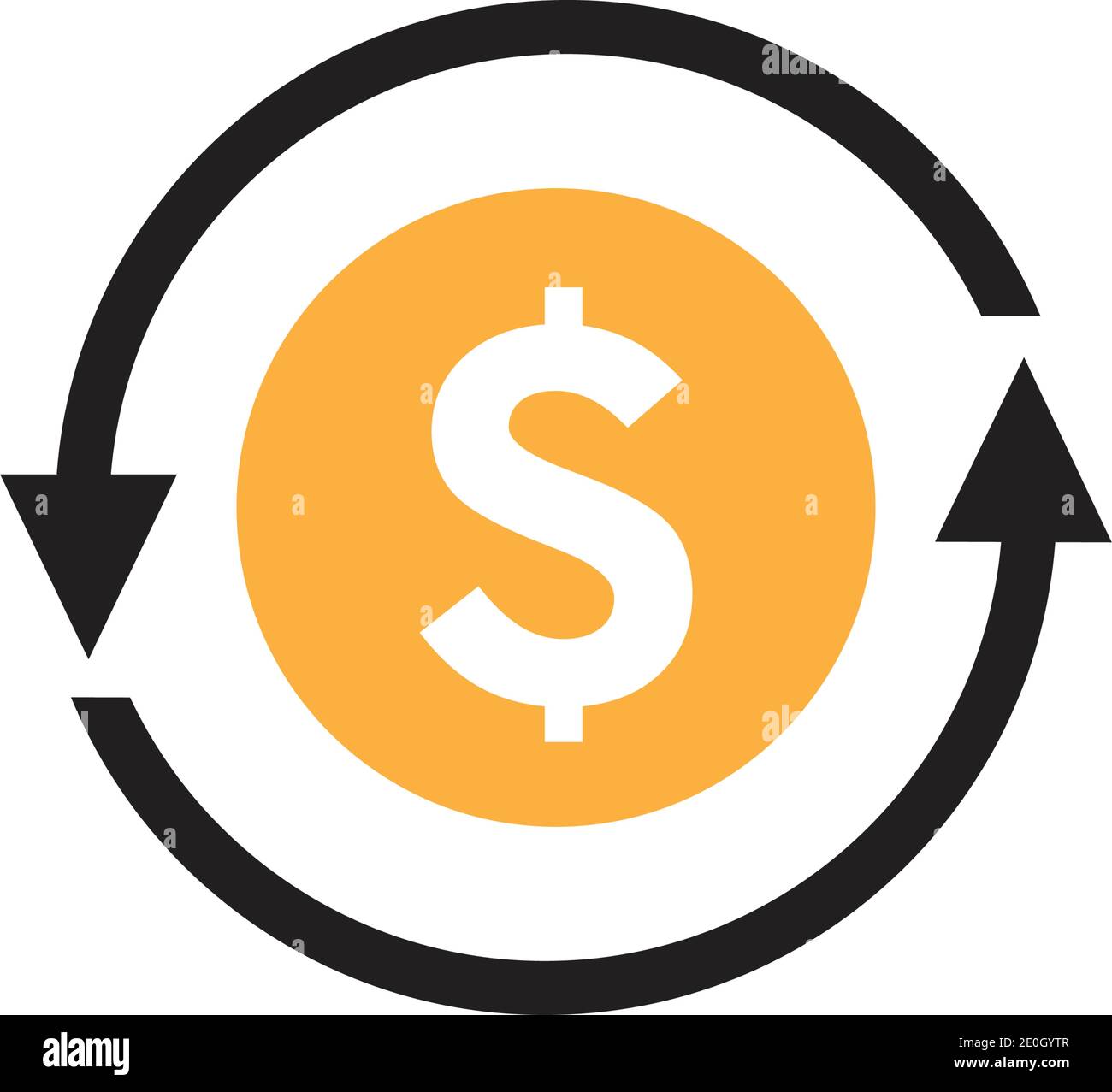 dollar money vector icon illustration design template - vector Stock ...