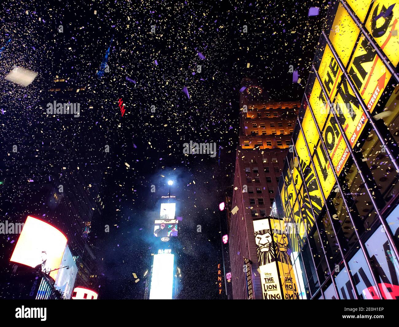 First Time Square Ball Drop