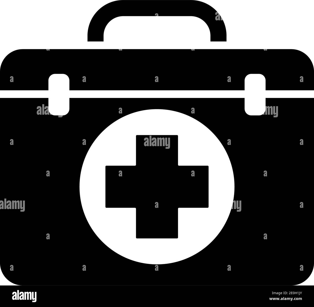 Hospital kit illustration Black and White Stock Photos & Images - Alamy