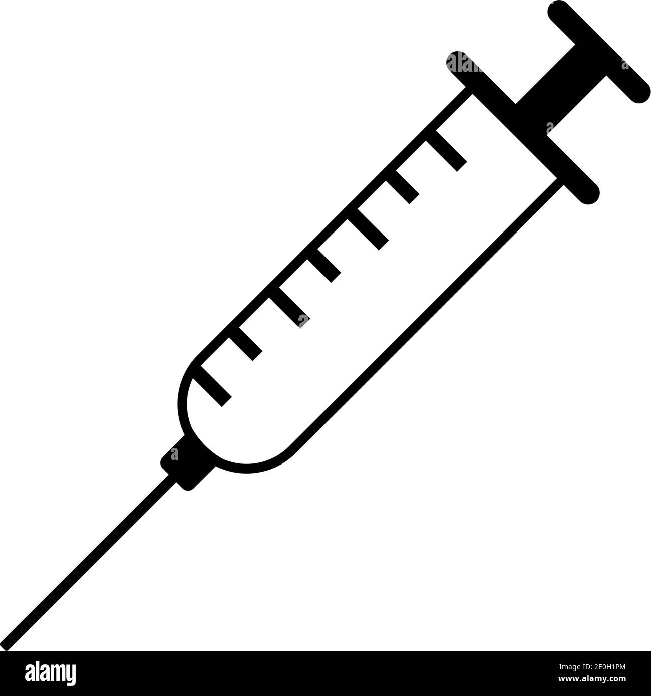 Syringe icon design template vector isolated illustration Stock Vector ...