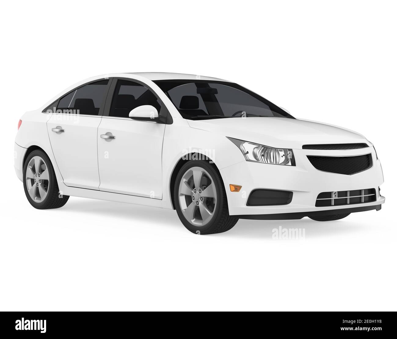 Sedan Car Isolated Stock Photo - Alamy