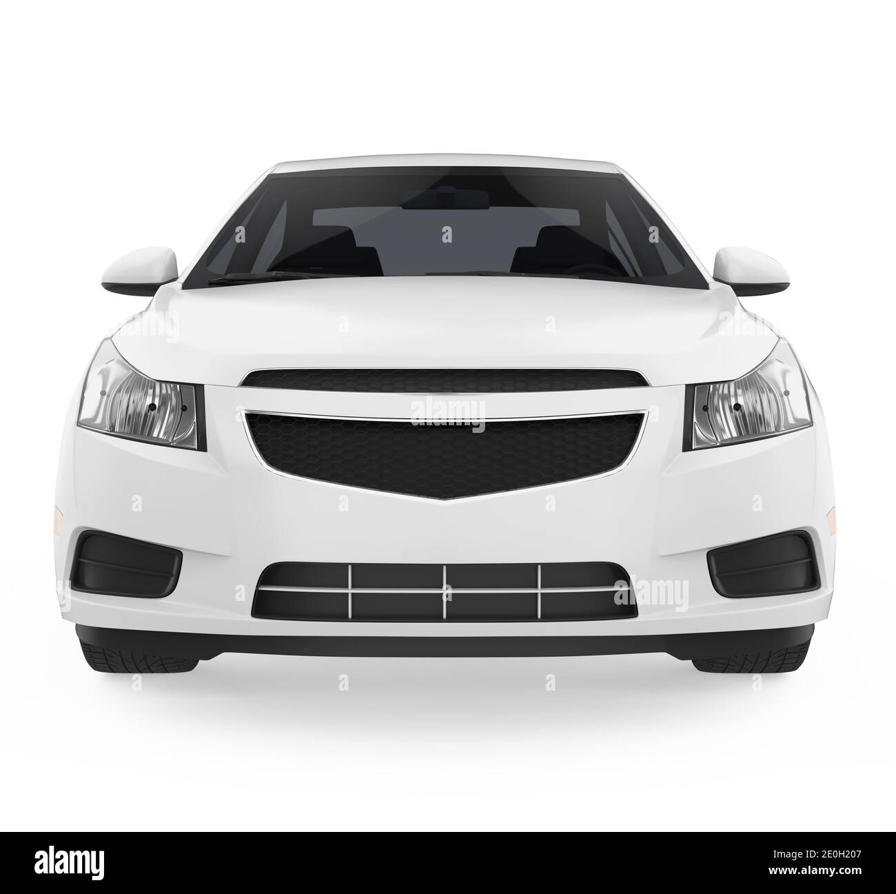 Sedan Car Isolated Stock Photo - Alamy