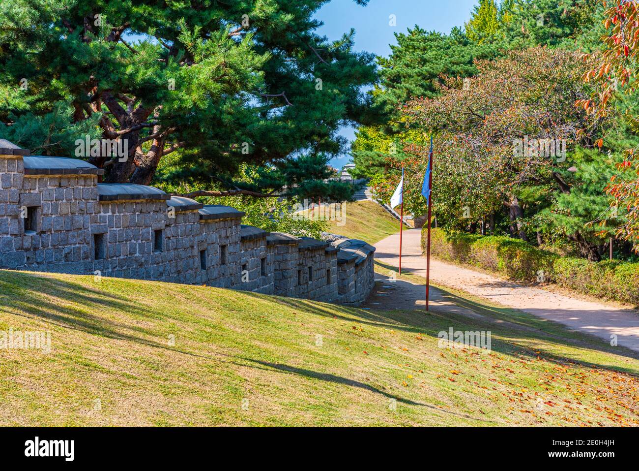 Historic asian fortification hi-res stock photography and images - Alamy