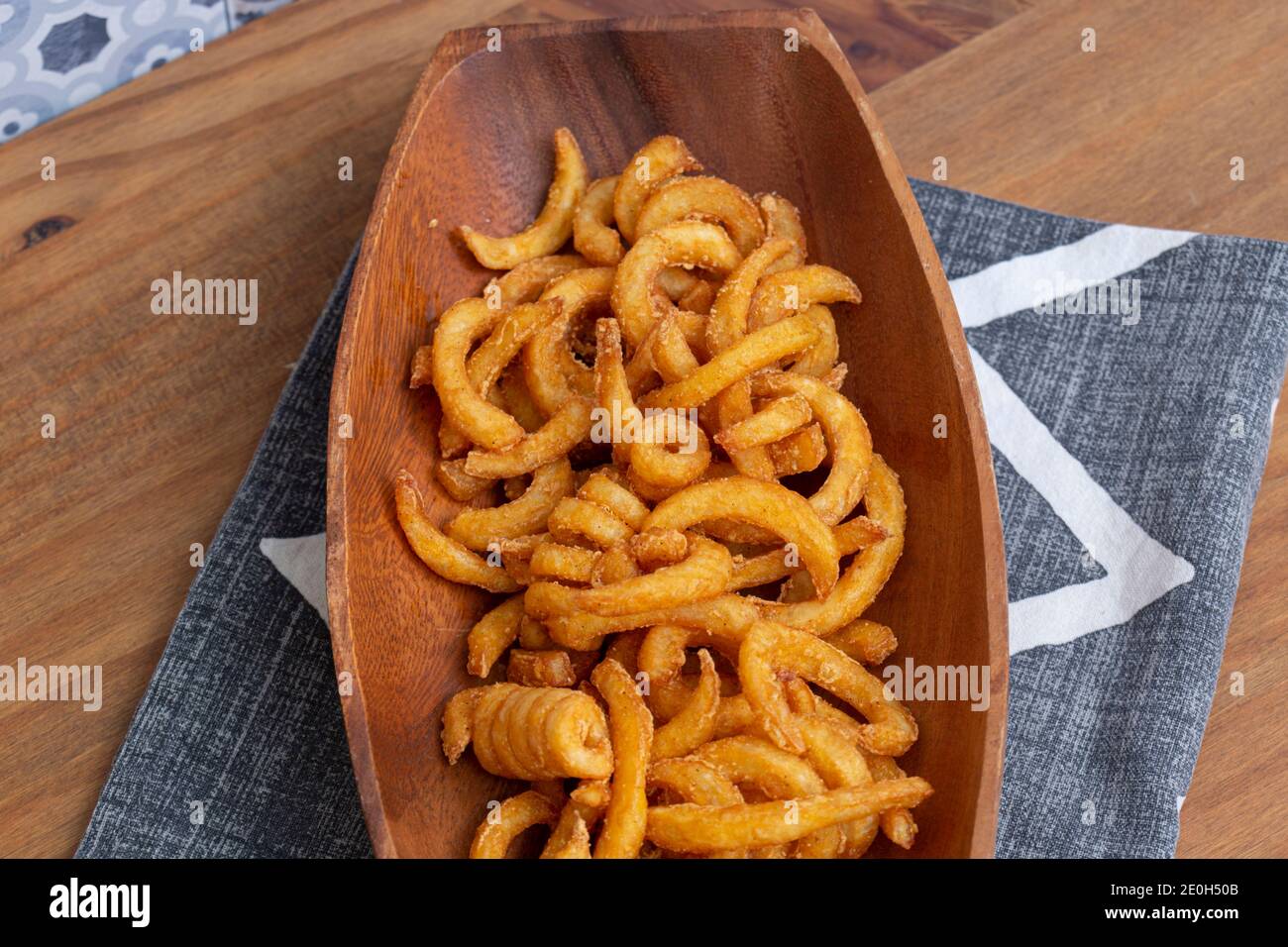 Spiral fries hi-res stock photography and images - Alamy