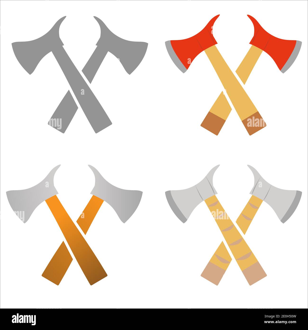 Crossed Firefighter Axe
