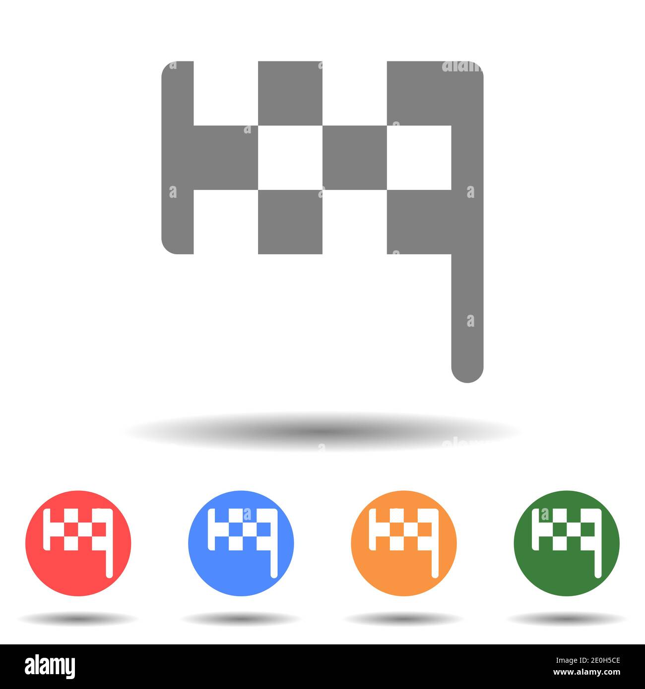 Racing finish flag vector isolated Stock Vector Image & Art - Alamy