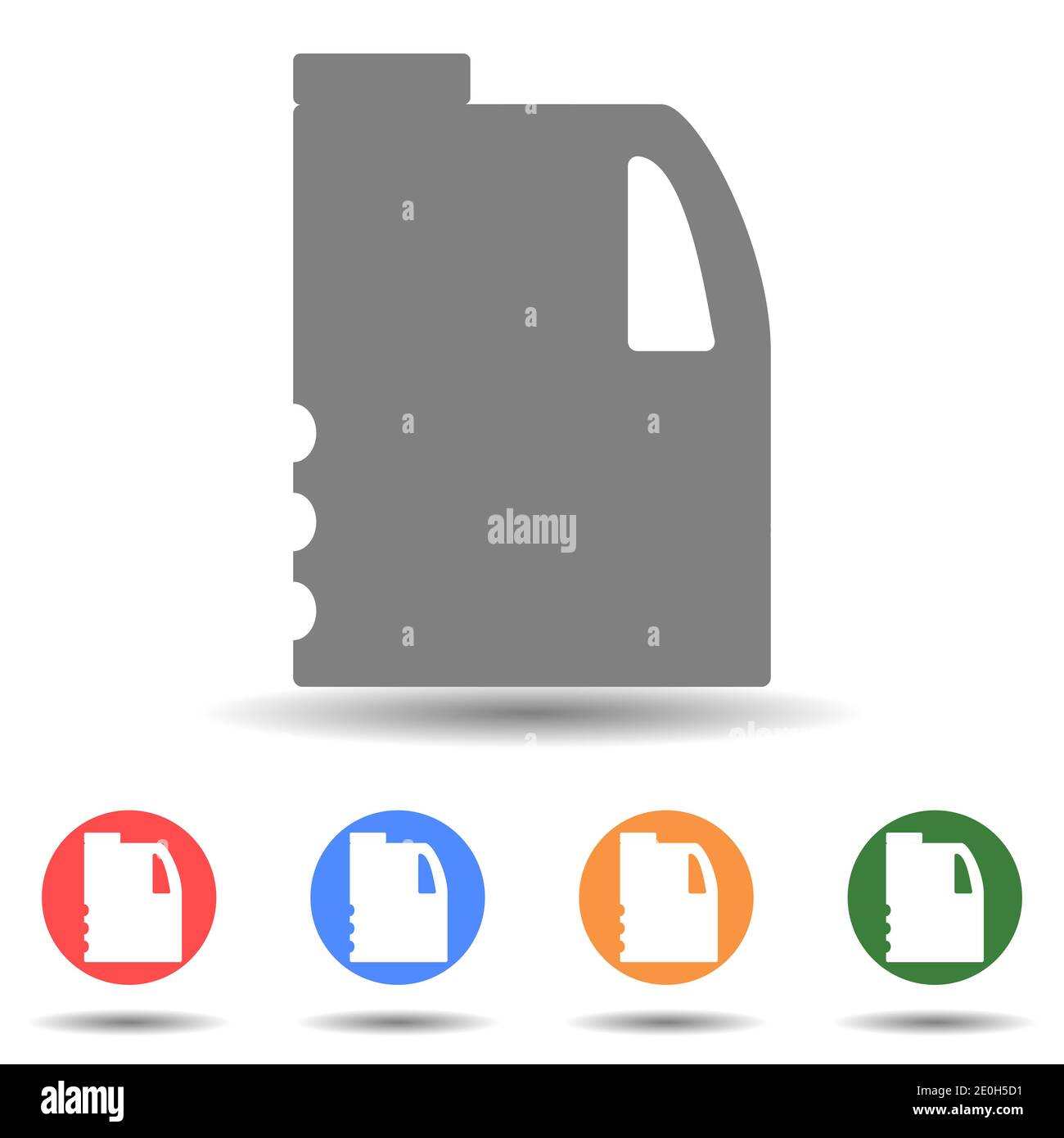Fuel container, oil can vector icon Stock Vector Image & Art - Alamy