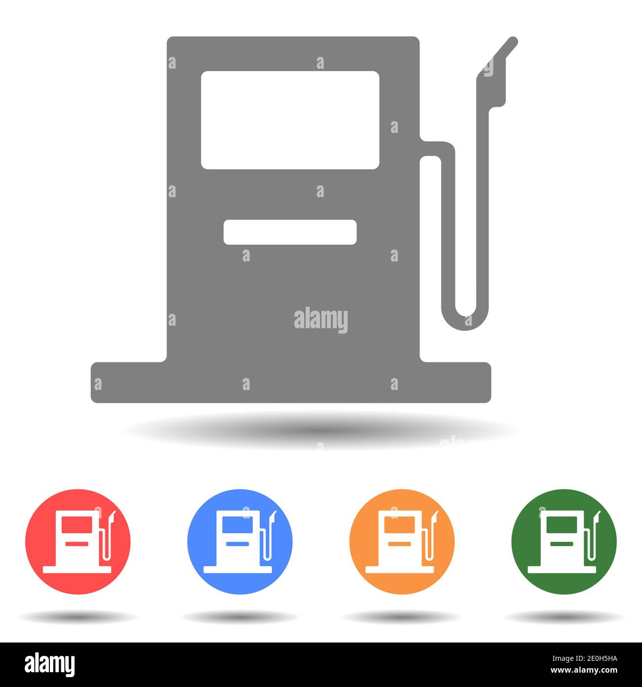 Gas station gasoline pump icon vector Stock Vector Image & Art - Alamy