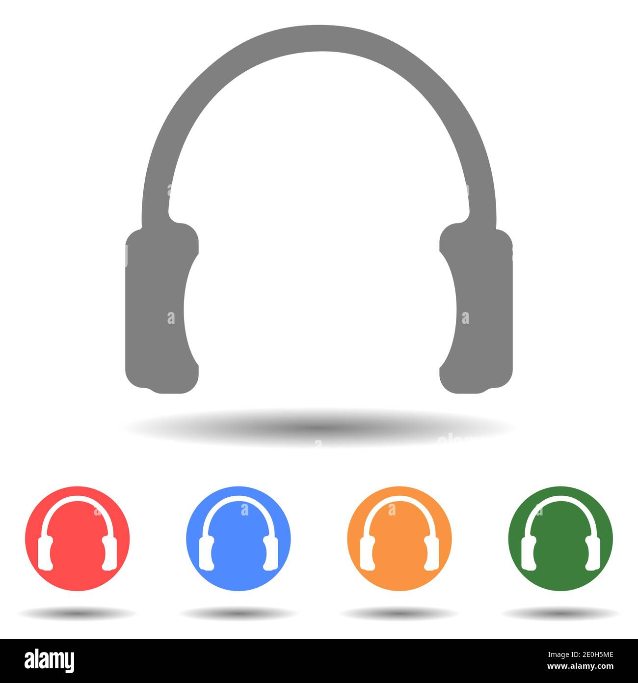 Eps headset icon Cut Out Stock Images & Pictures - Alamy