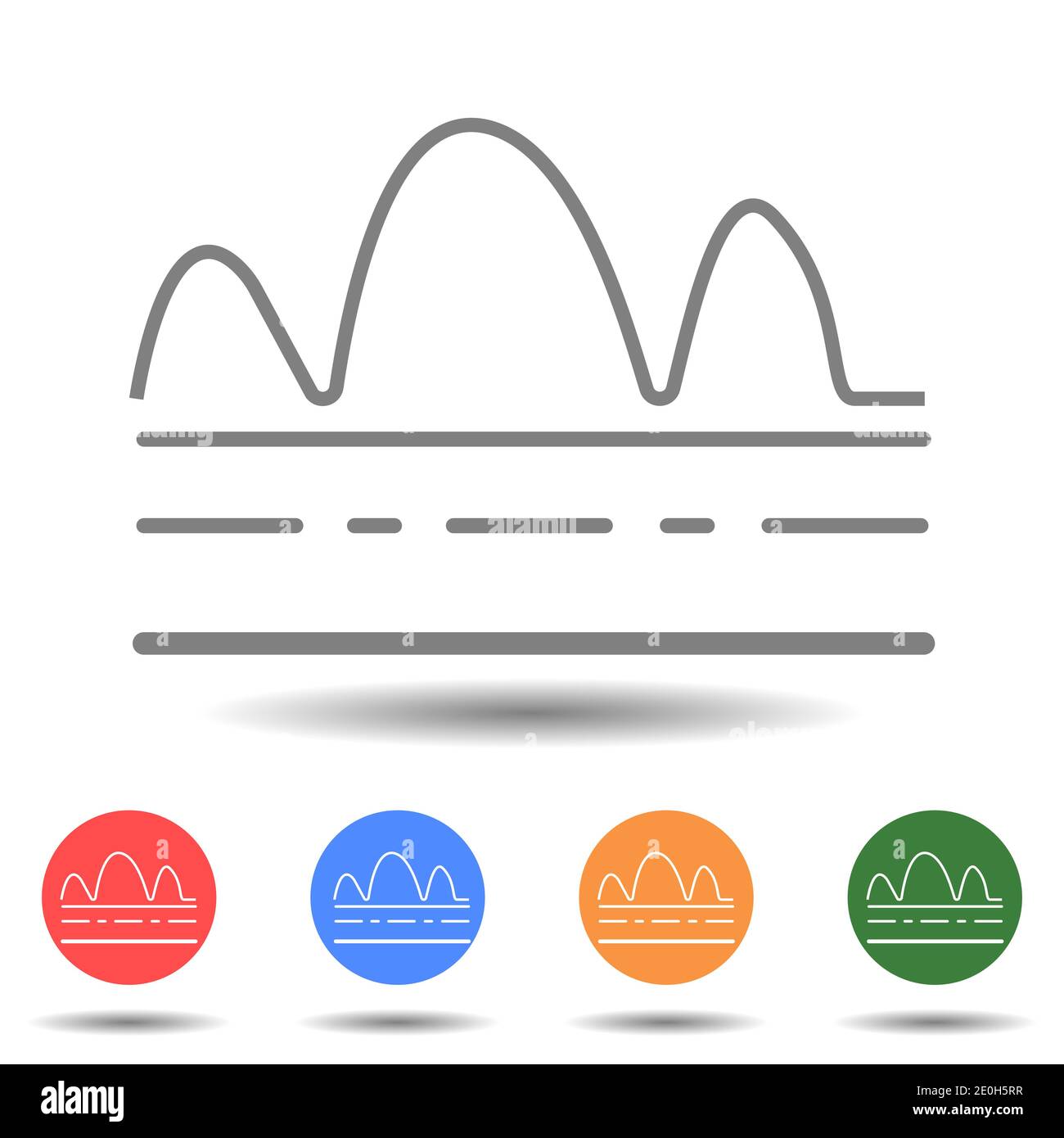 Canada mountain line Cut Out Stock Images & Pictures - Alamy