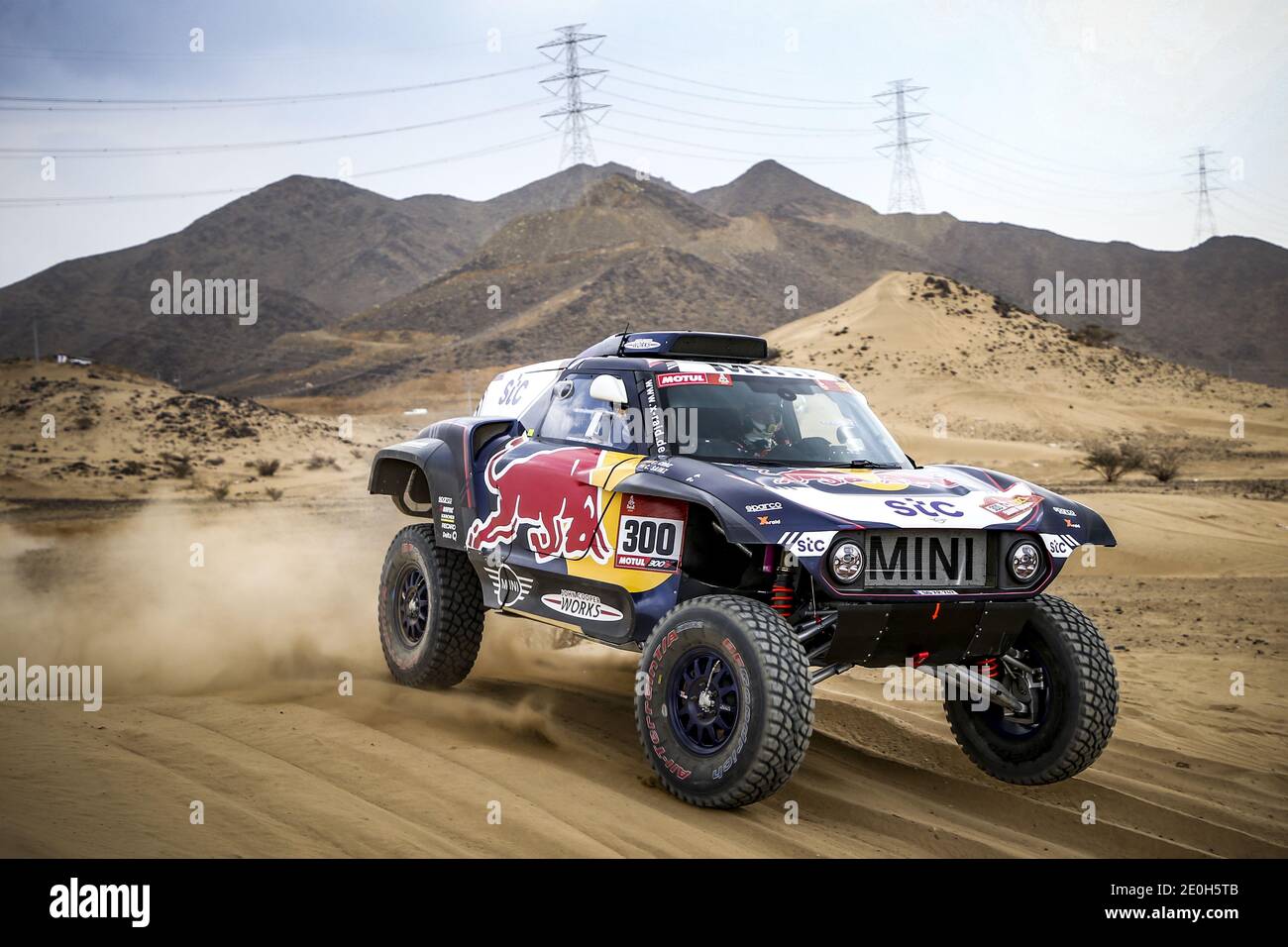 #300 Sainz Carlos (esp), Cruz Lucas (esp), Mini, X-Raid Mini JCW Team ...