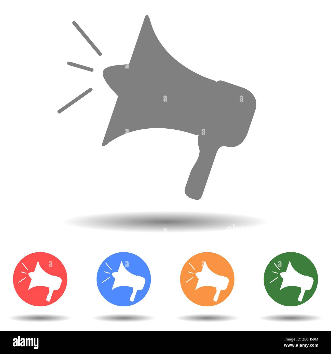 Siren icon hi-res stock photography and images - Alamy