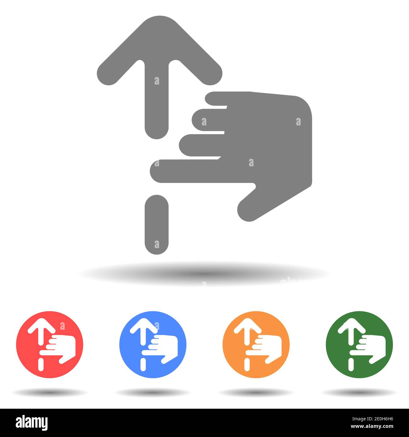 Swipe thumb Cut Out Stock Images & Pictures - Alamy