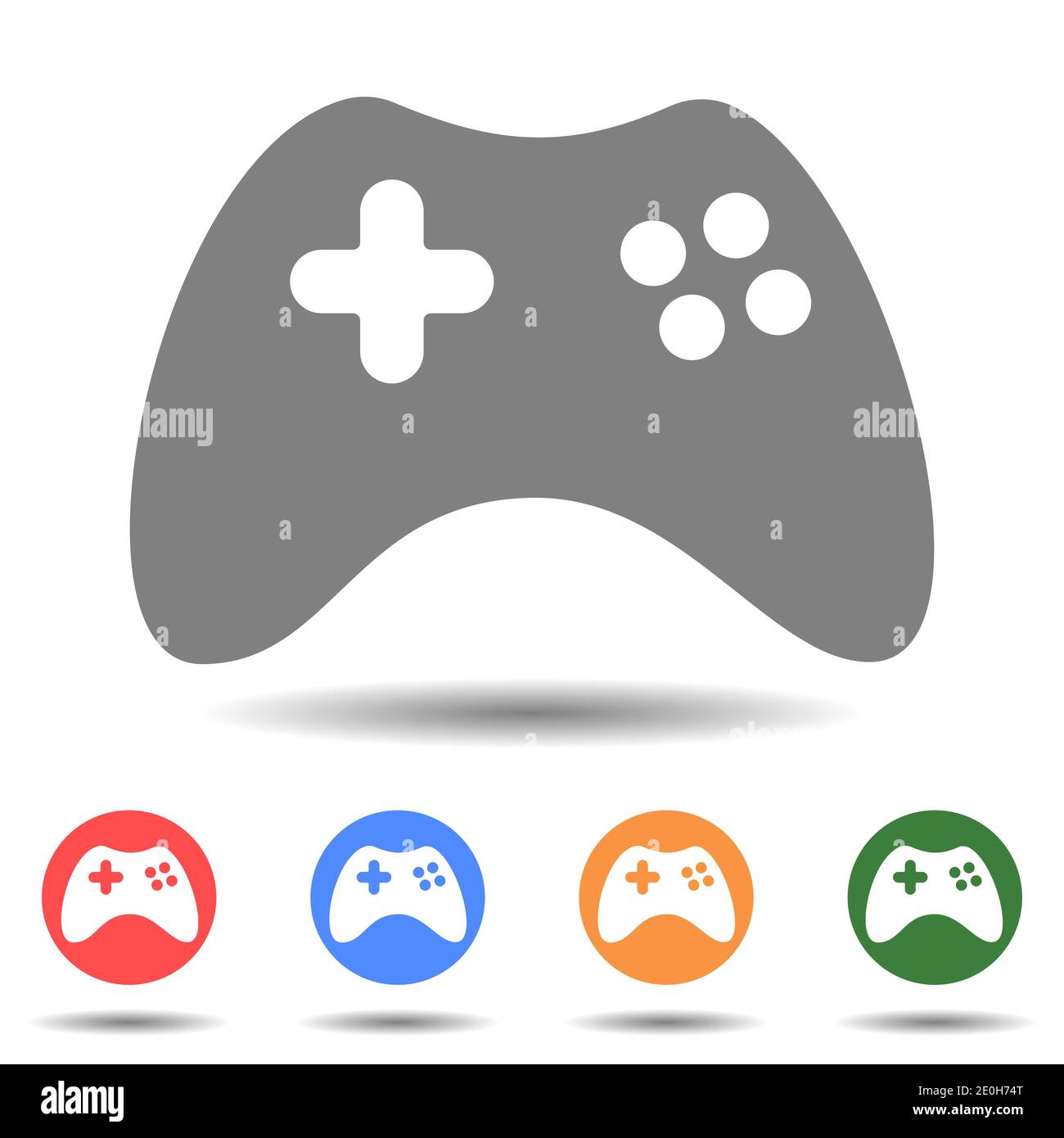 Gaming console controller isolated Stock Vector Images - Alamy