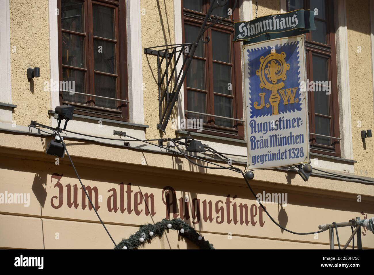 Augustiner Stammhaus Neuhauser Strasse Munchen
