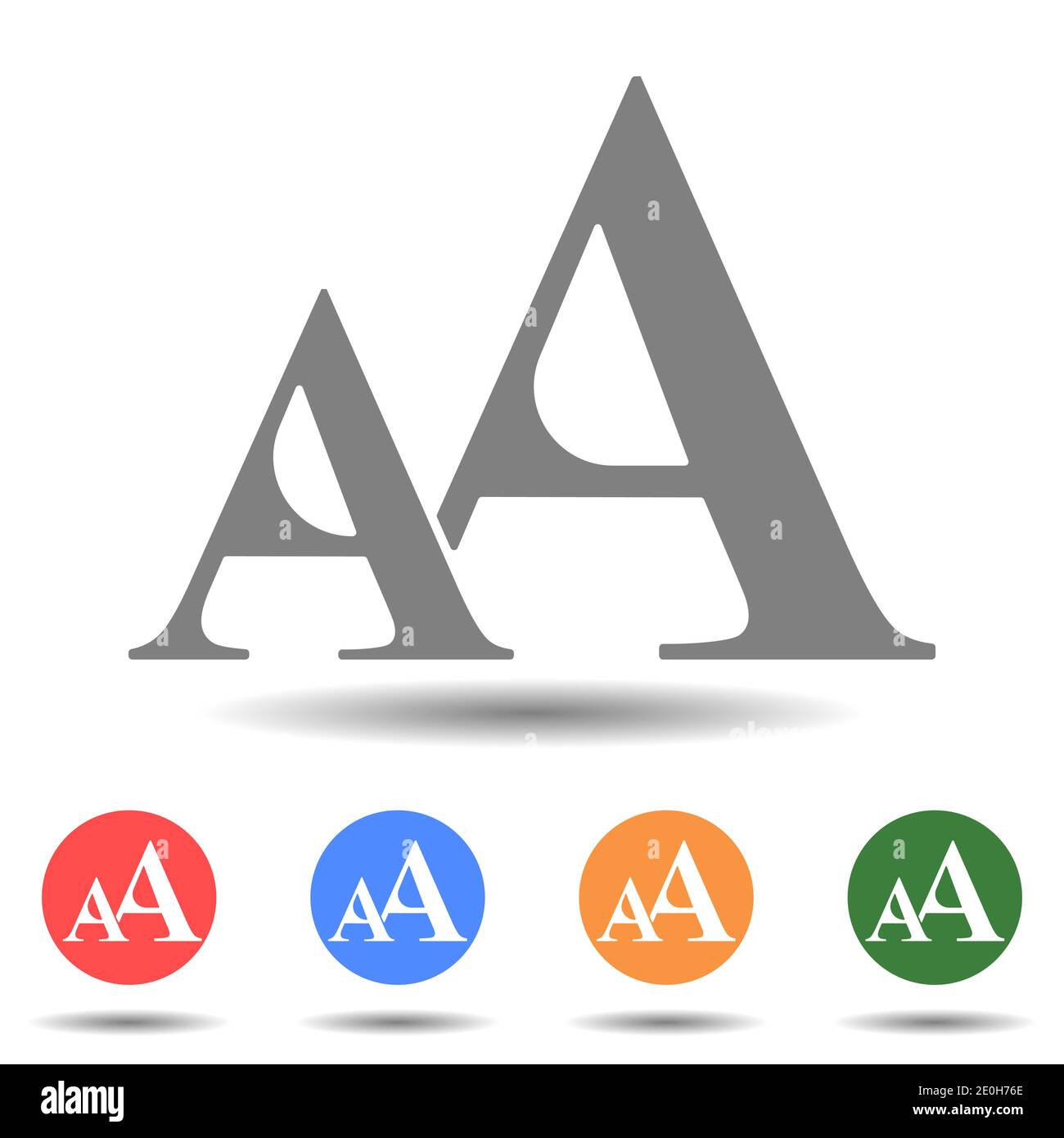 AA letter logo design vector template Stock Vector Image & Art - Alamy