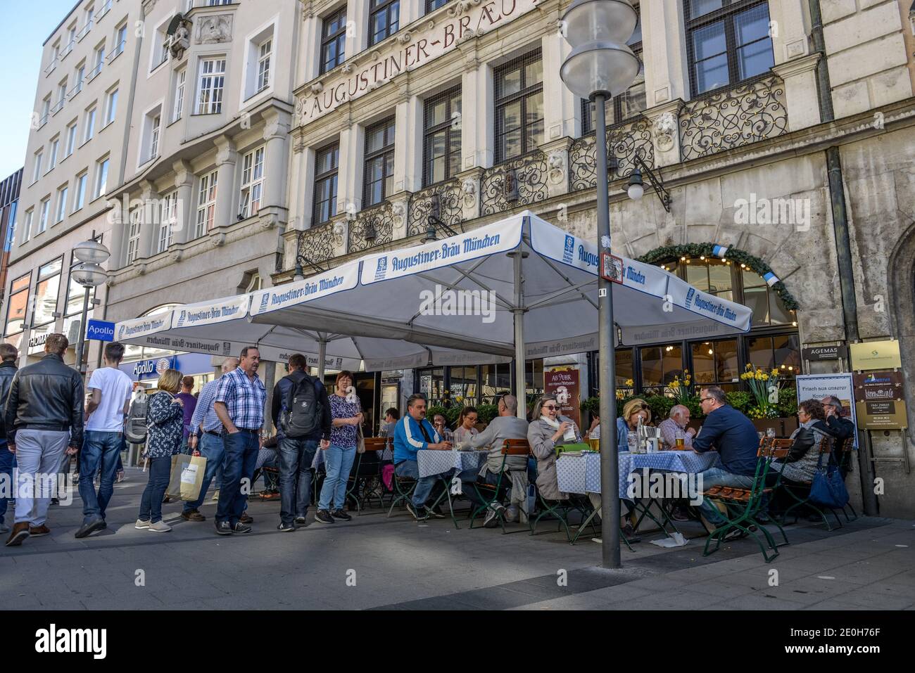 Augustiner Stammhaus Neuhauser Strasse Munchen