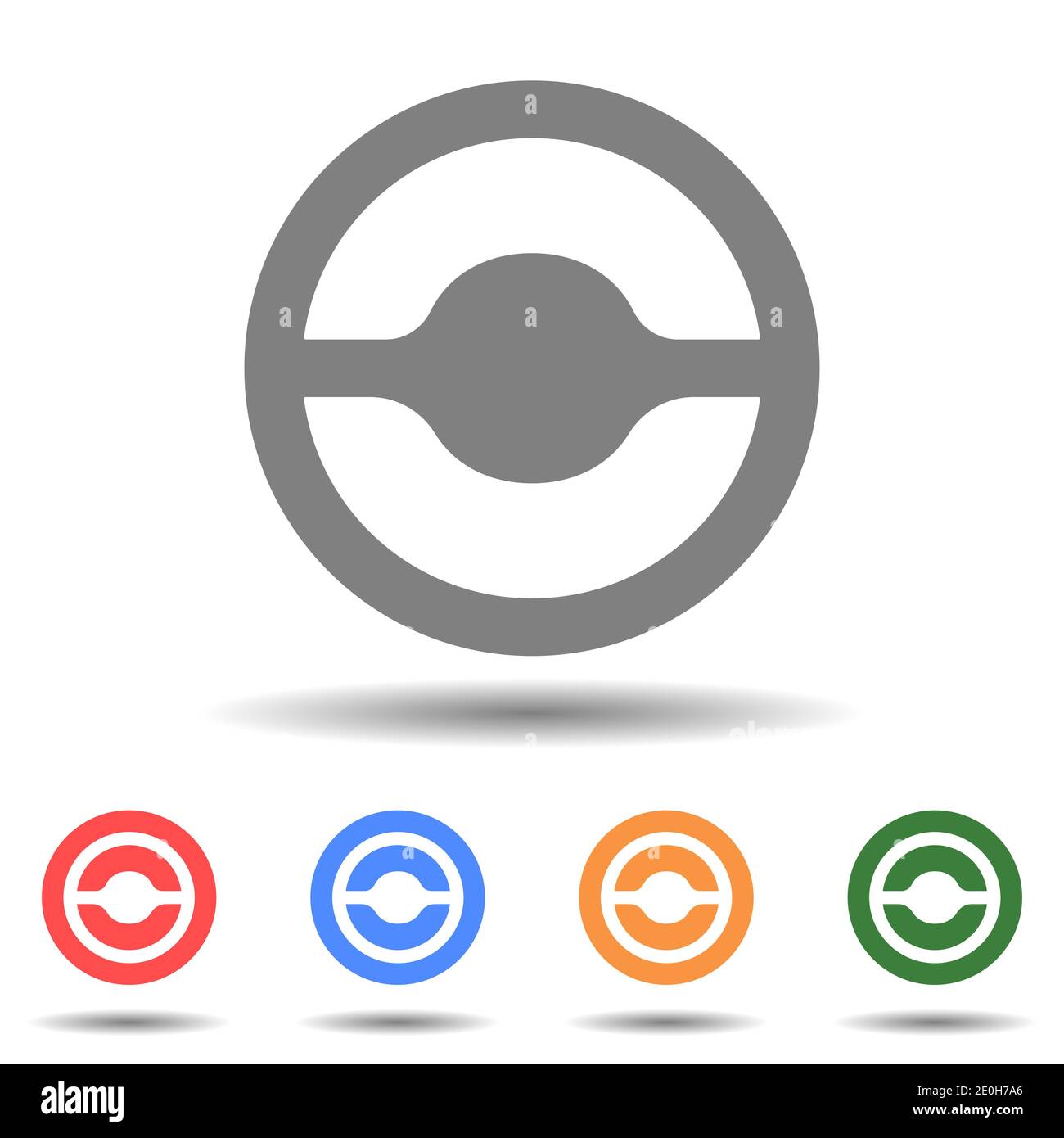 Round shape icon vector isolated Stock Vector Image & Art - Alamy