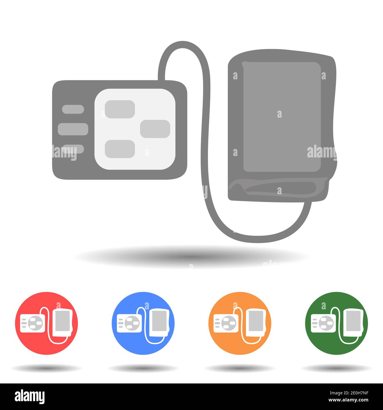 Doctor stethoscope sphygmomanometer Stock Vector Images - Alamy