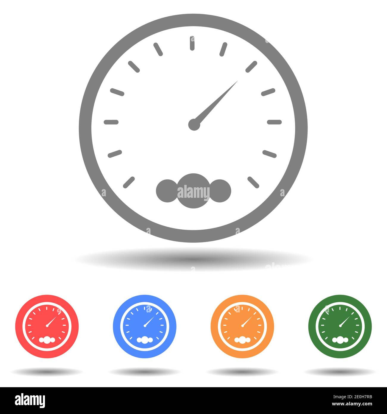 Speedometer measuring scale icon hi-res stock photography and images ...