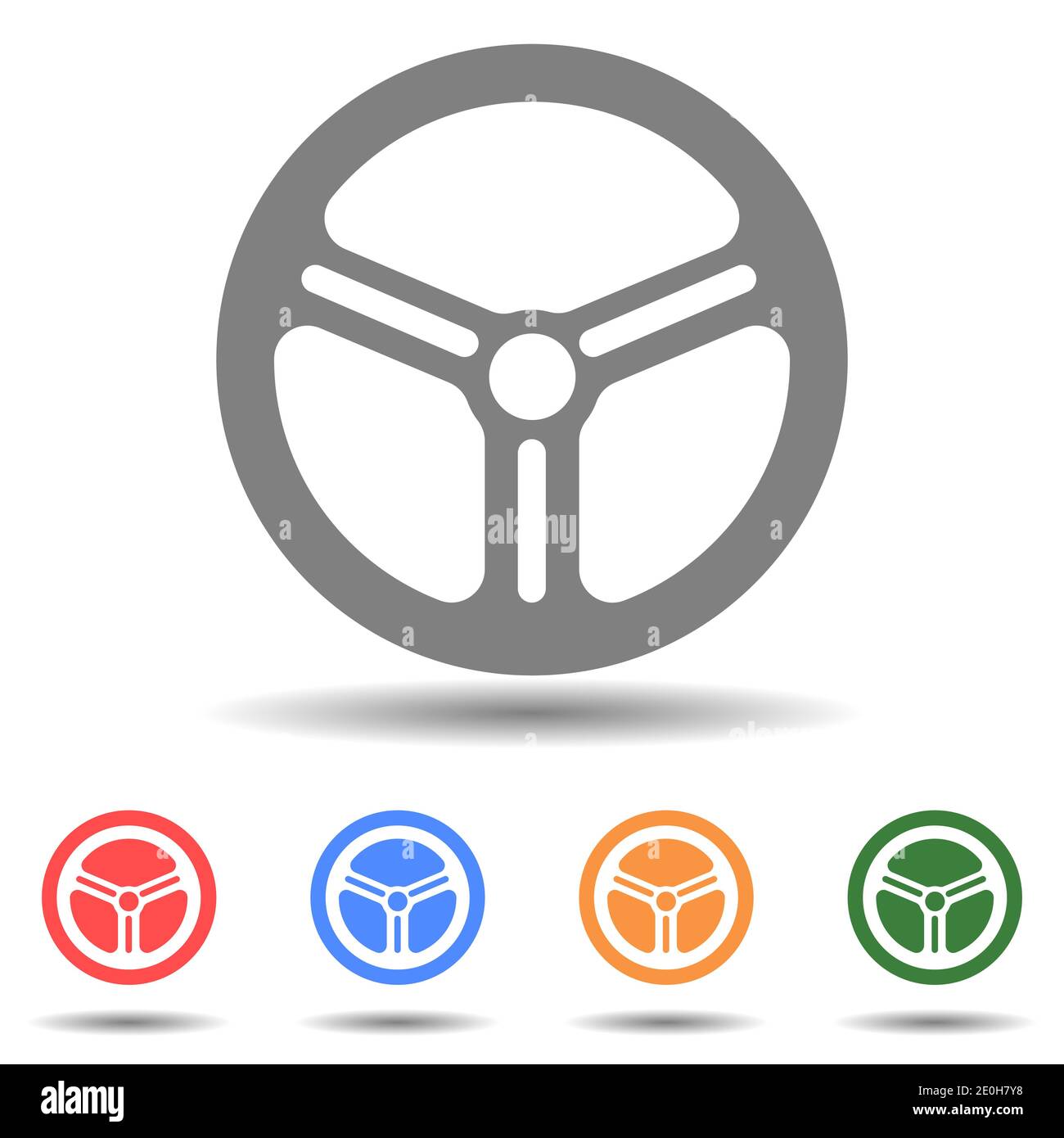 Car disk icon simple Cut Out Stock Images & Pictures - Alamy