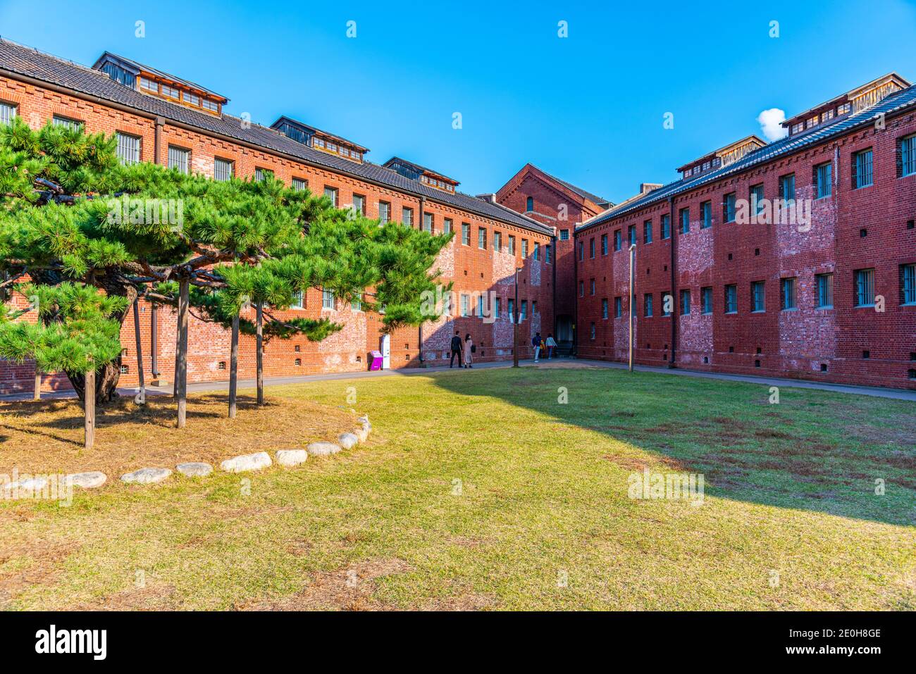 Grounds of Seodaemun Prison History Hall at Seoul, Republic of Korea ...