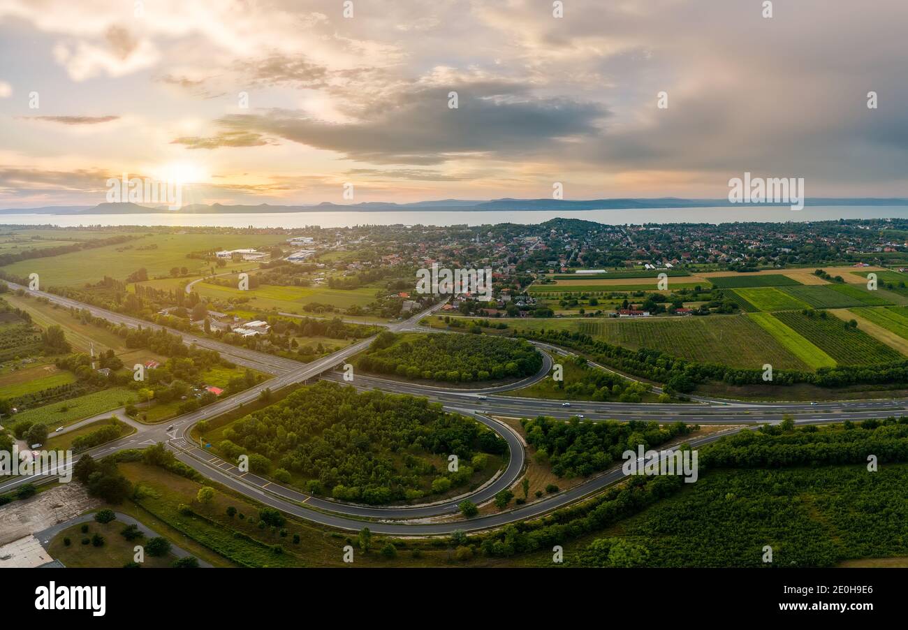 Highway exit hi-res stock photography and images - Alamy