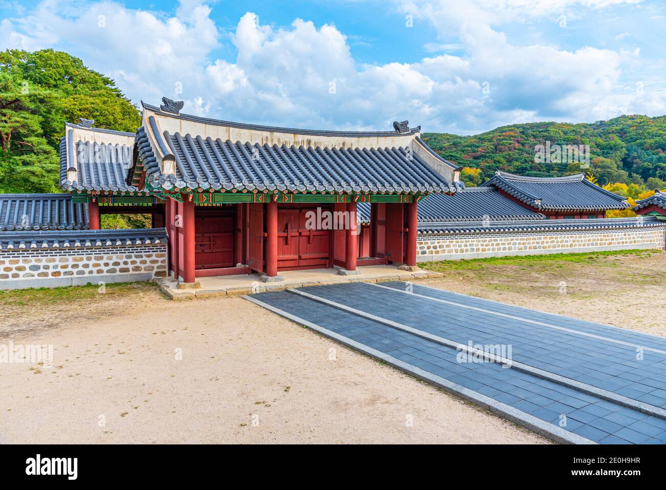 Namhansanseong palace near Seoul, Republic of Korea Stock Photo - Alamy