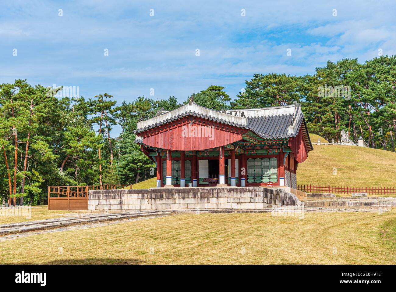 Donggureung royal tomb complex near Seoul, Republic of Korea Stock ...