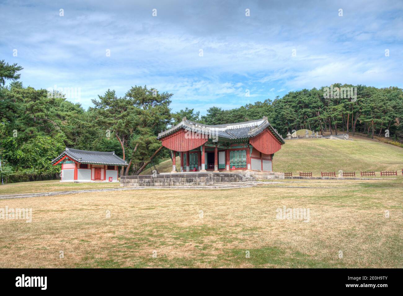 Donggureung royal tomb complex near Seoul, Republic of Korea Stock ...