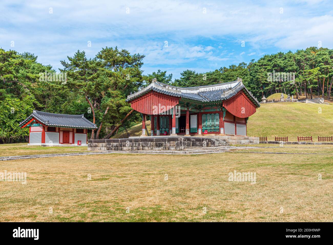 Donggureung royal tomb complex near Seoul, Republic of Korea Stock ...