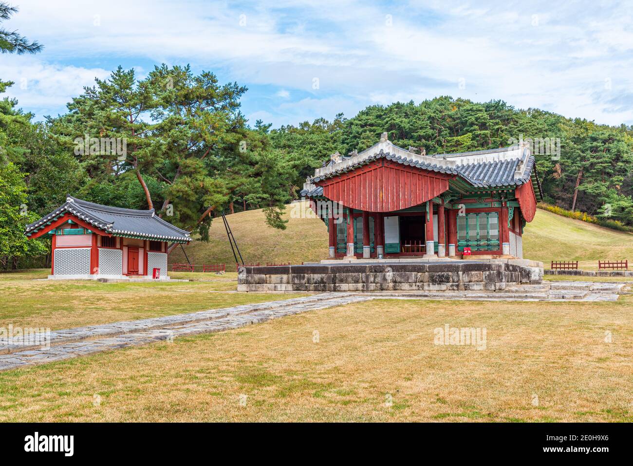 Donggureung royal tomb complex near Seoul, Republic of Korea Stock ...