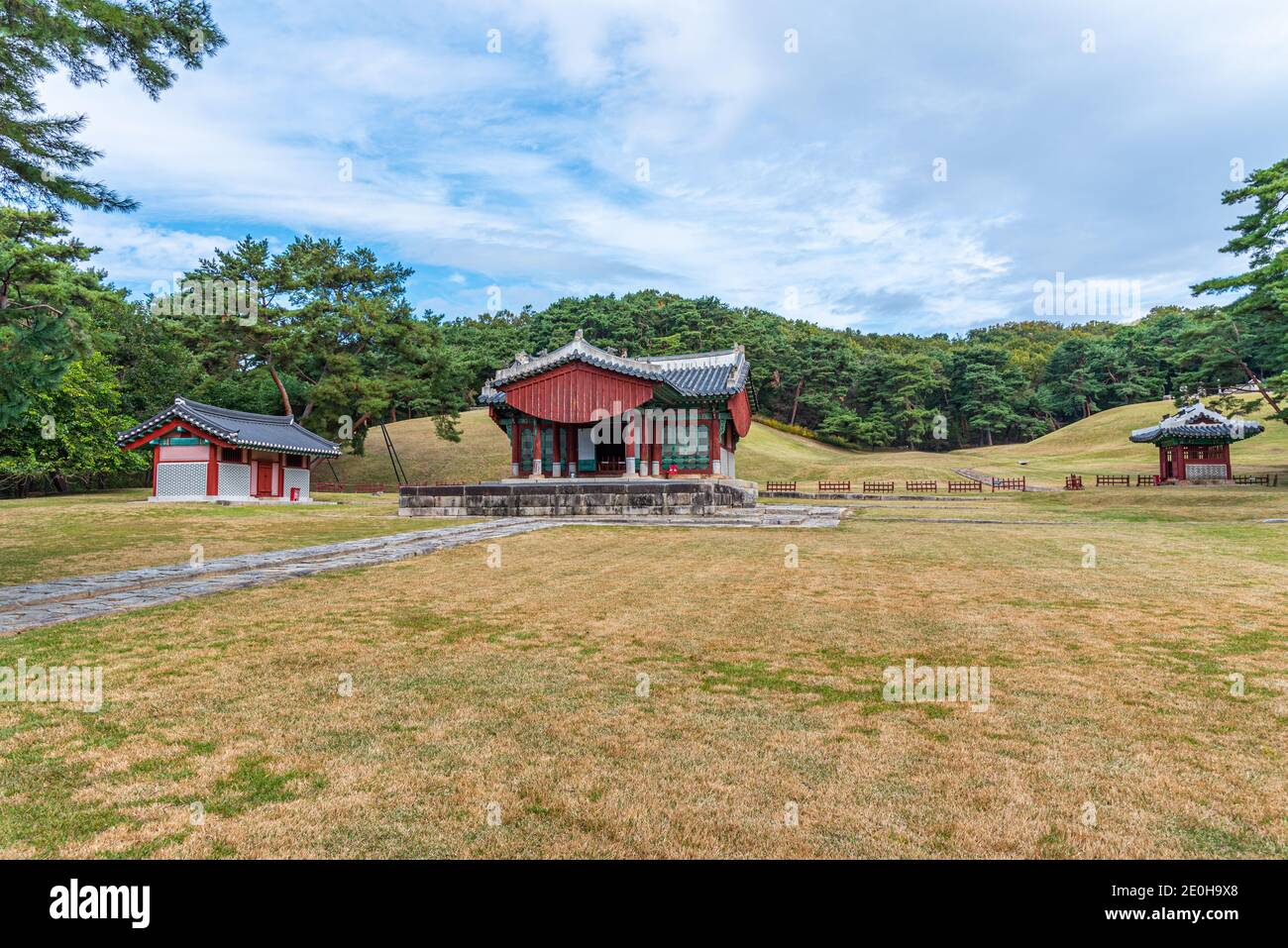 Donggureung royal tomb complex near Seoul, Republic of Korea Stock ...