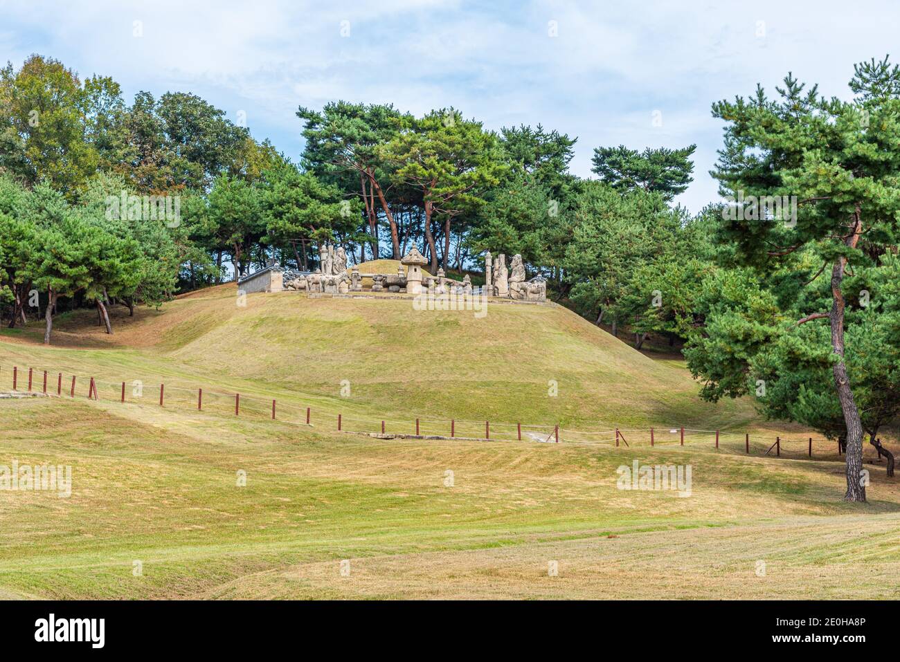 Donggureung royal tomb complex near Seoul, Republic of Korea Stock ...